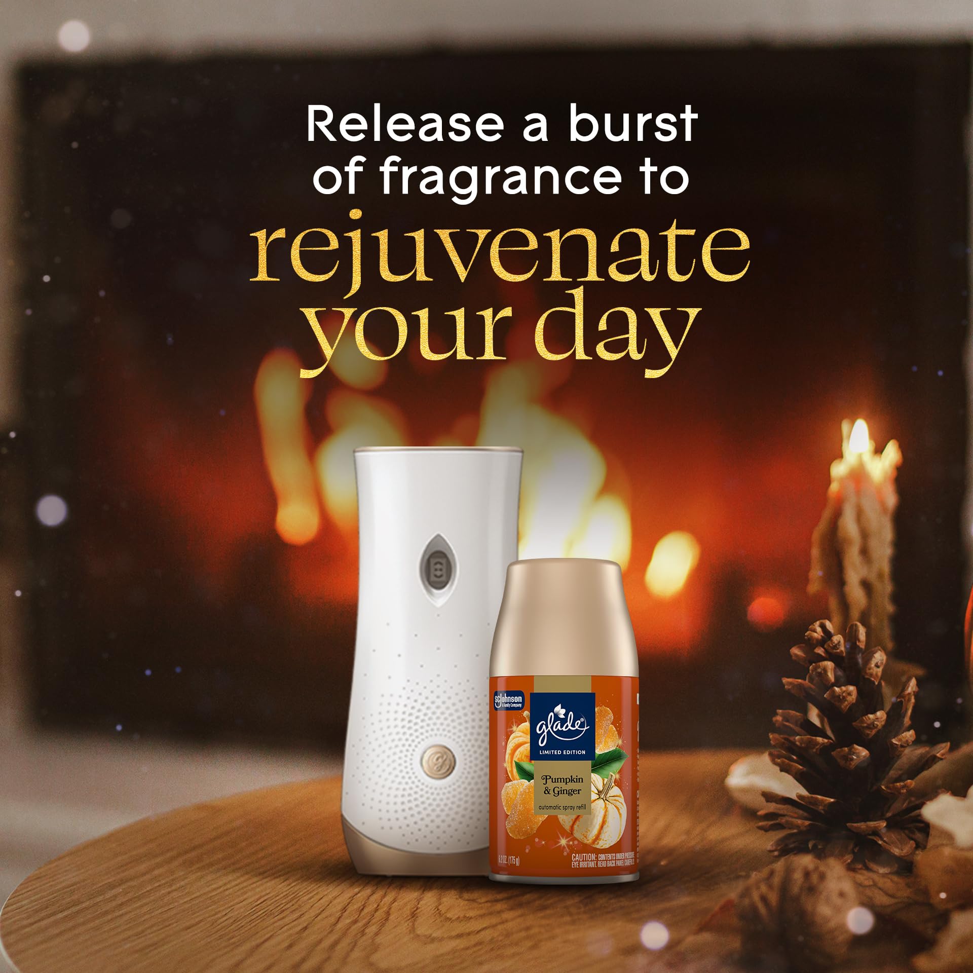 Snapklik.com : Automatic Spray Refill, Pumpkin & Ginger, Scented Air ...