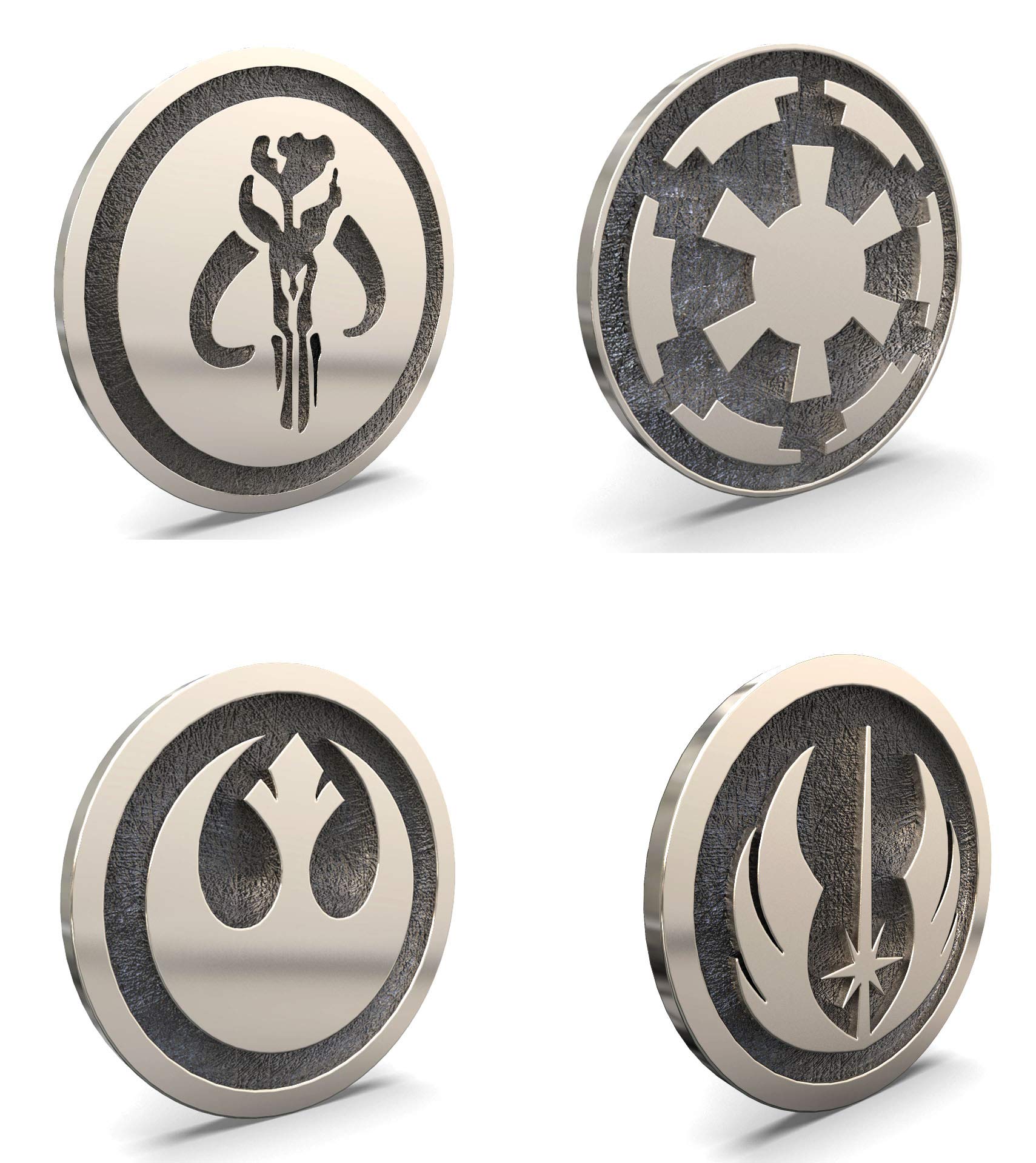 Hunter Galactic Empirerebel Alliance Jedi Order Symbol Badge Pin ...