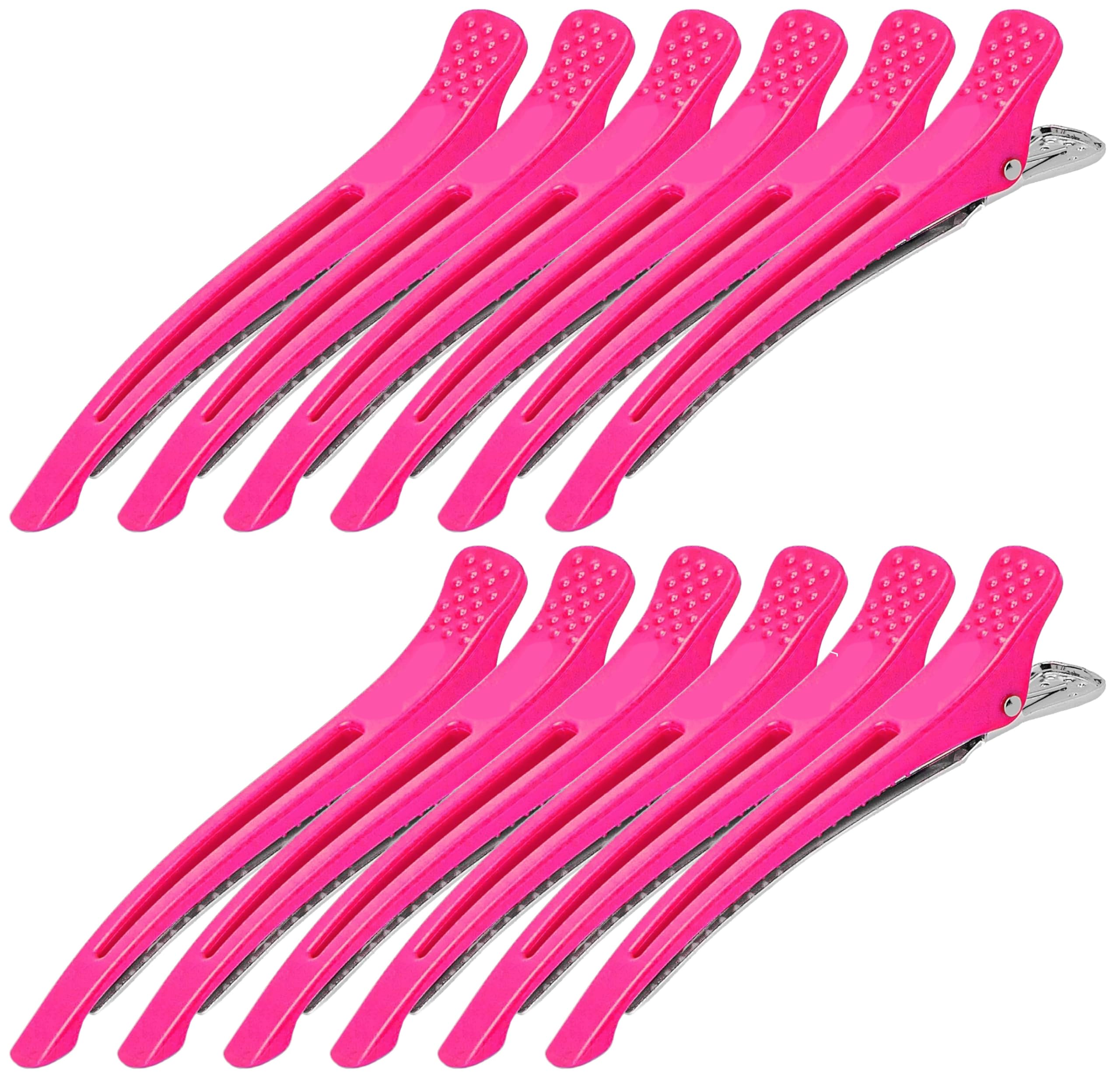Amazon.com : Hair Clips for Styling Sectioning No Crease No Bend 12Pcs ...