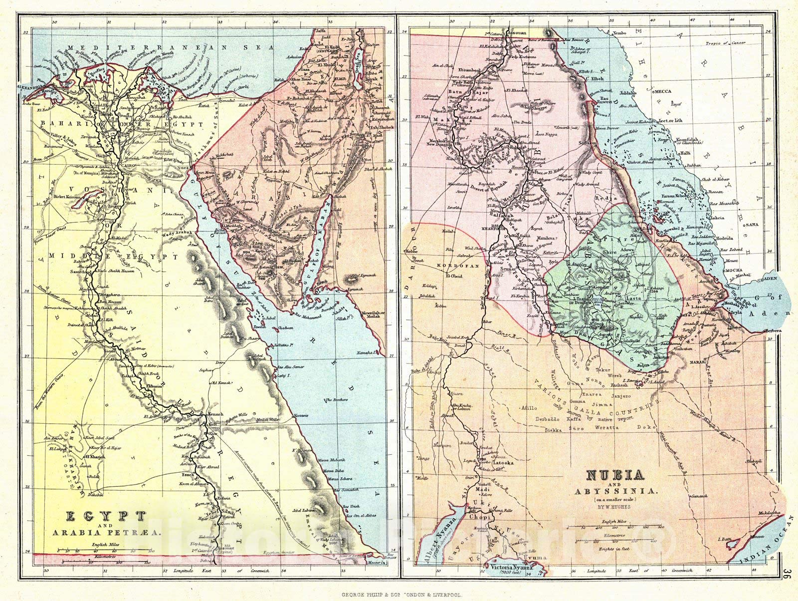 Nubians Map