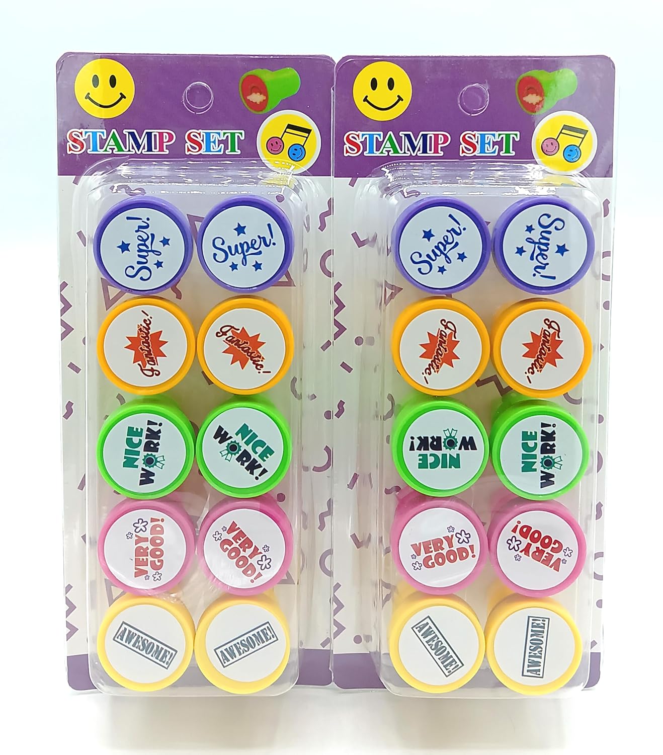 GOLD LEAF Teacher Reward Stamps, 20 Pieces School Grading Teacher Stamp ...