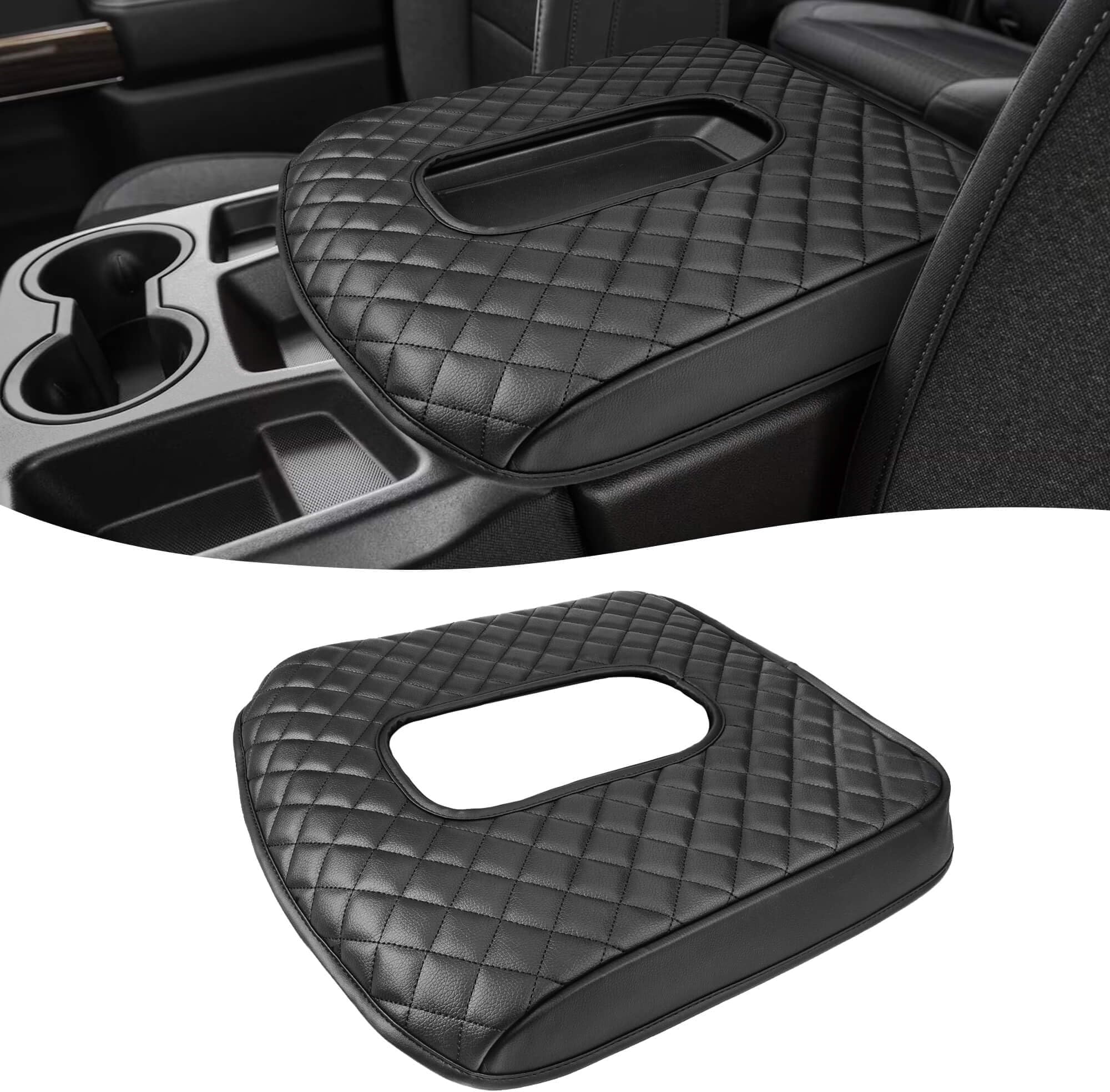 Amazon.com: KBH Auto Center Console Armrest Cover for Chevy Silverado ...