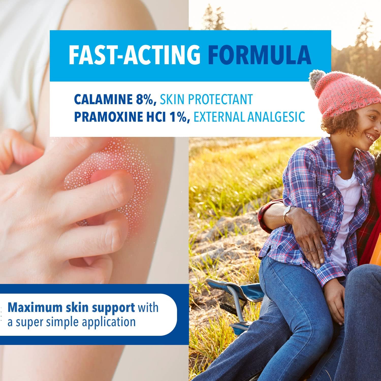 Cutter™ Poison Ivy Spray Drying & Soothing, Calamine plus Pramoxine HCI ...