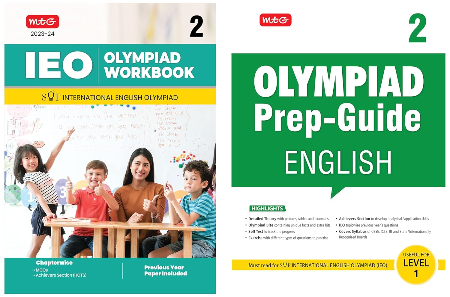 Buy MTG Olympiad Prep-Guide English Class 2 - Detailed Theory, Self ...