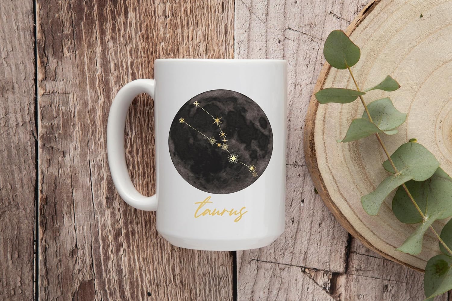 Amazon.com: nacaca Taurus Coffee Mug With Celestial Constellation ...