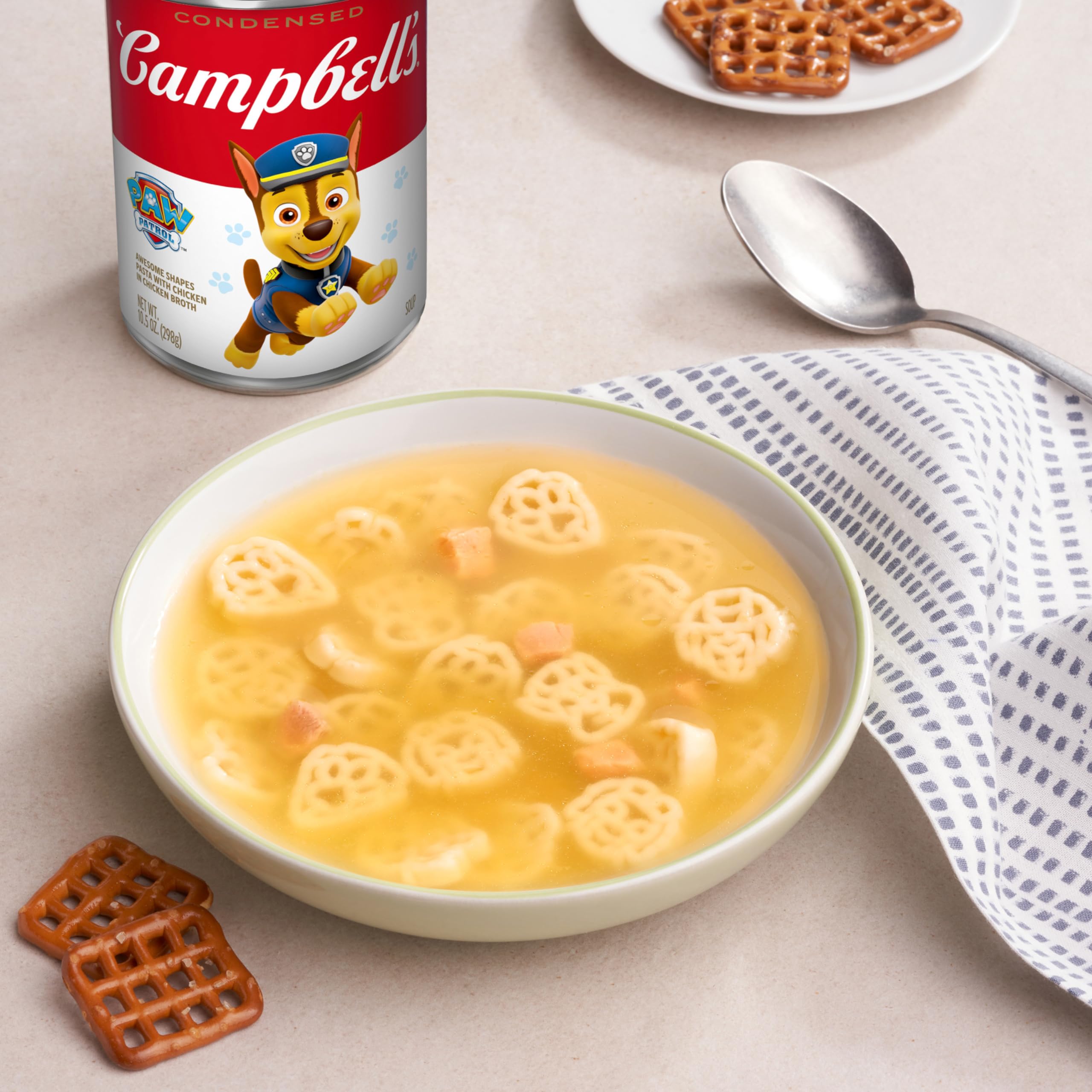Snapklik.com : Campbells Kids Soup, PAW Patrol, Puppy-shaped Pasta In ...