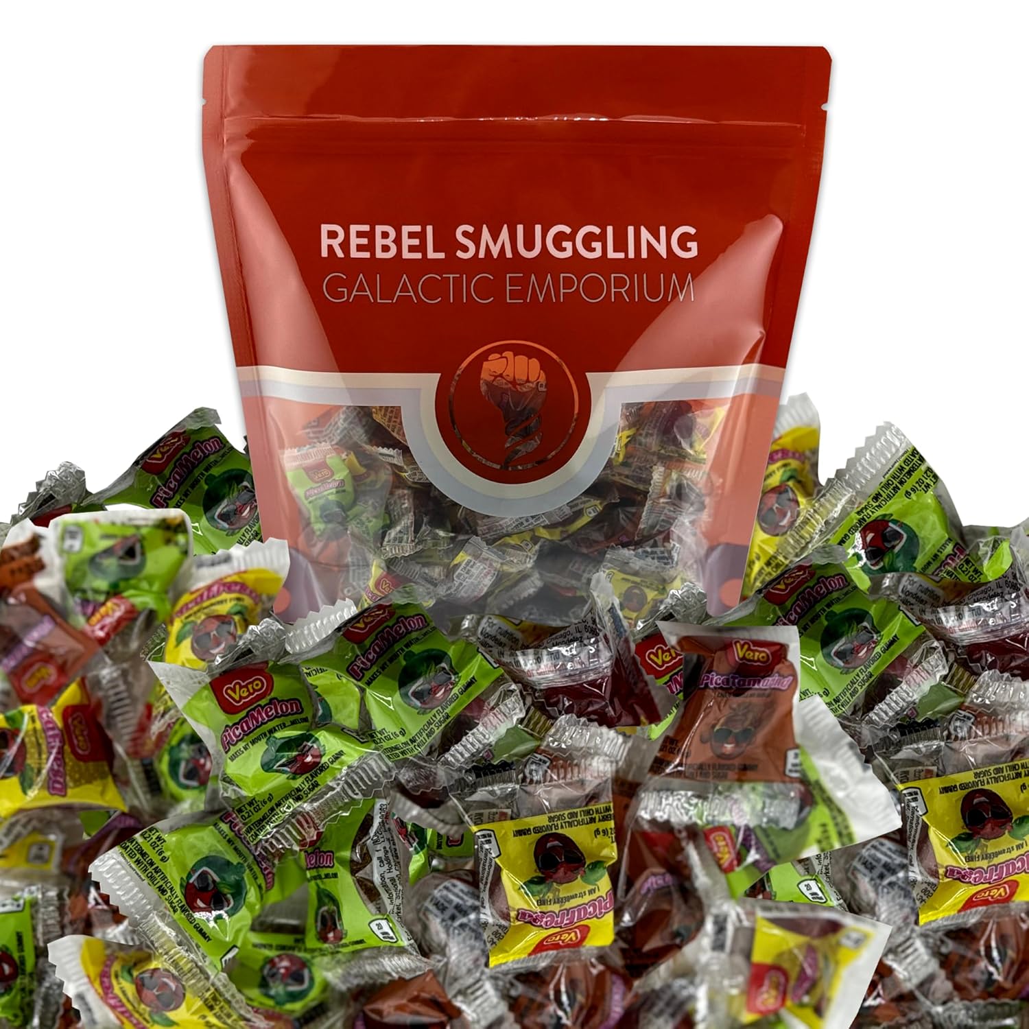 Pica Gomas Sandi and Tamarindo Mexican Candy Bulk 2LB Bag, Dulces ...