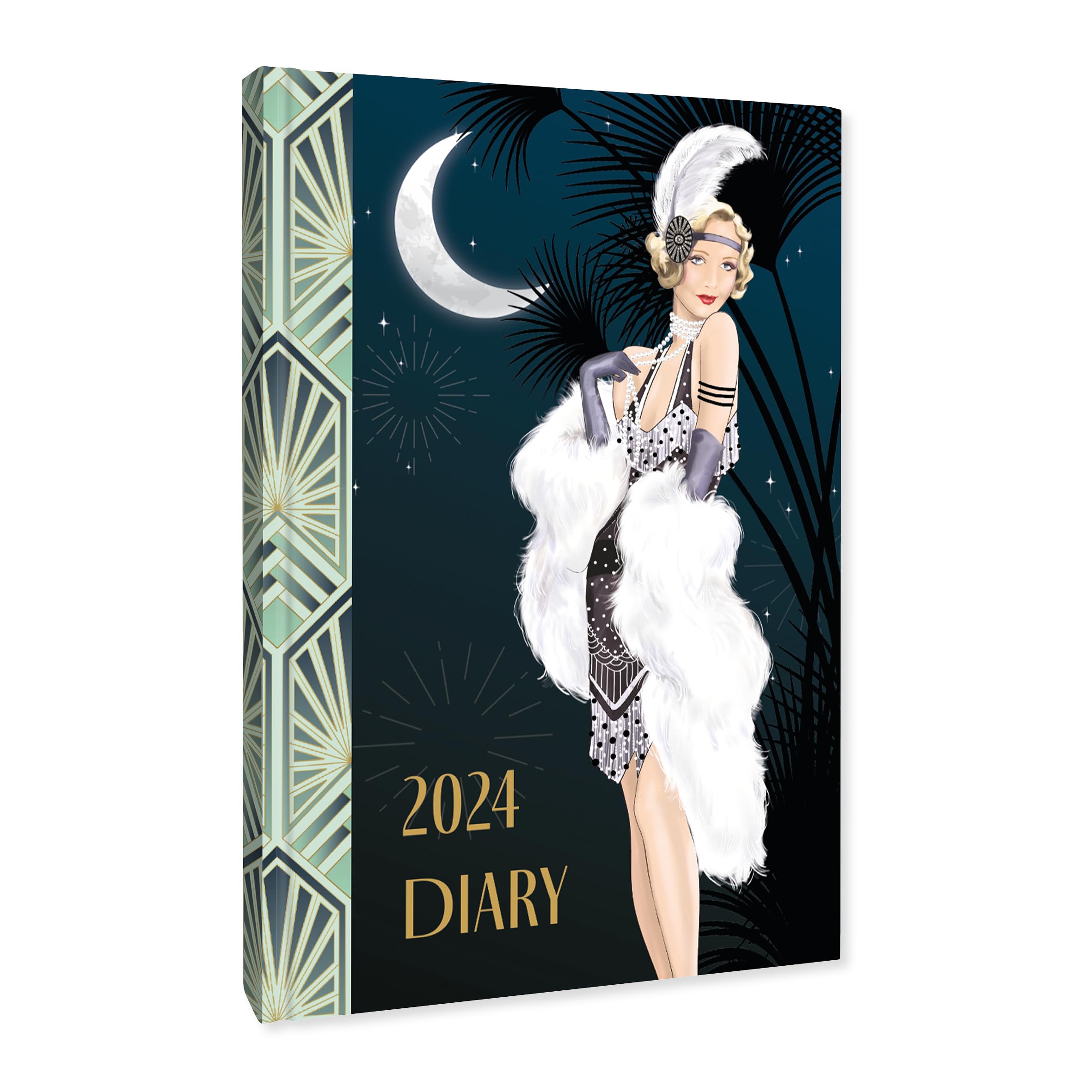 Robert Frederick Claire Coxon Art Deco 2024 A5 Week View Diary : Amazon ...