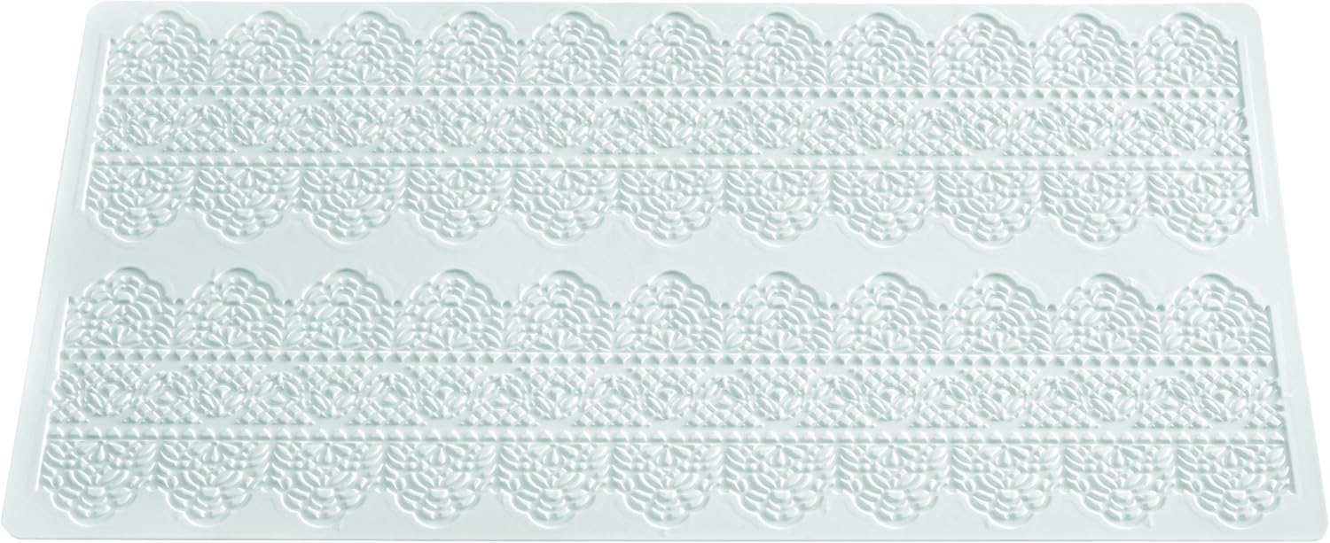 Amazon.com: Silikomart Silicone Wonder Cakes Collection Sugar Lace Mats ...