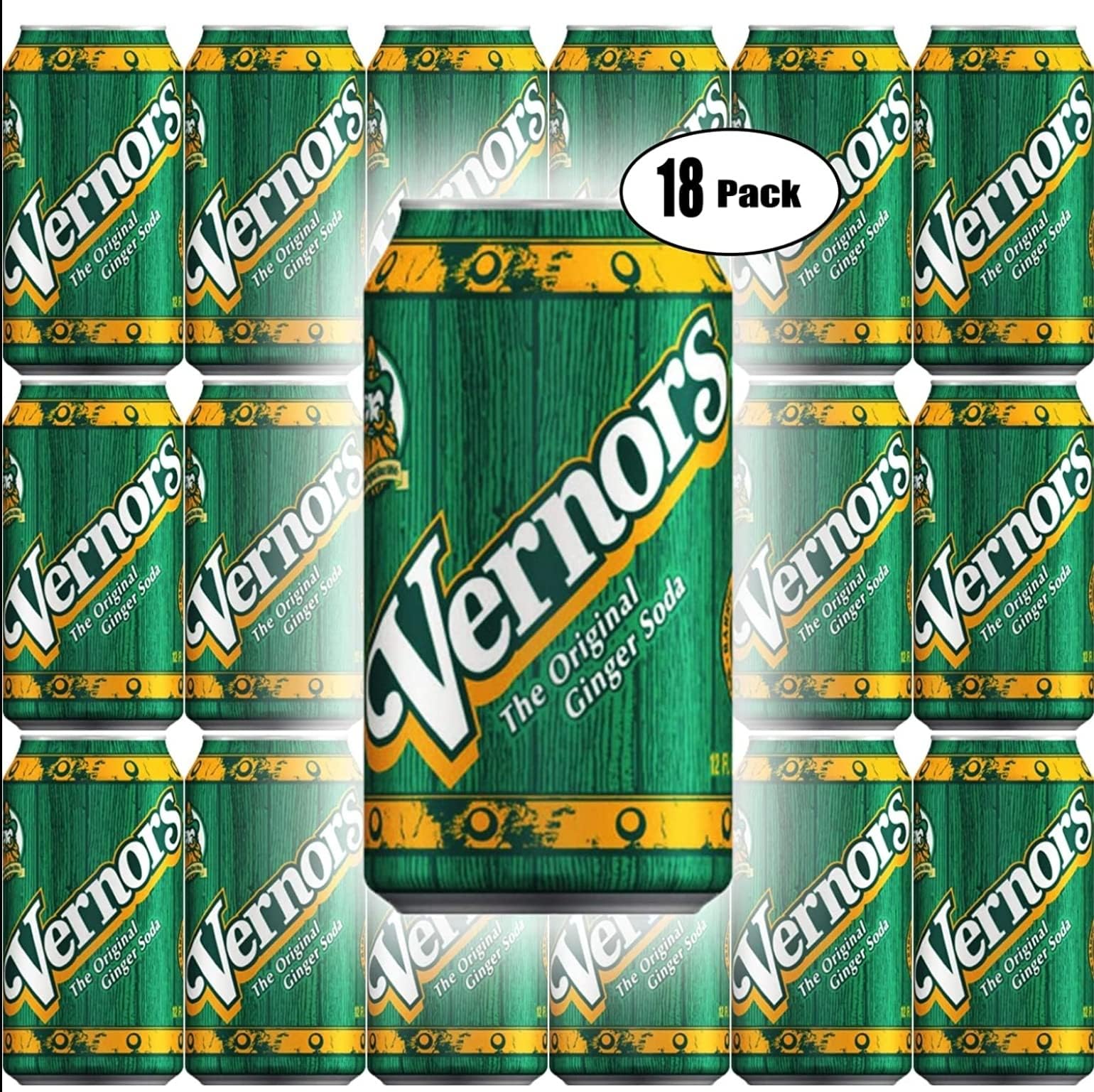 Amazon.com : Vernors Ginger Flavored Drink, 12 oz Bottle : Ginger Ale ...