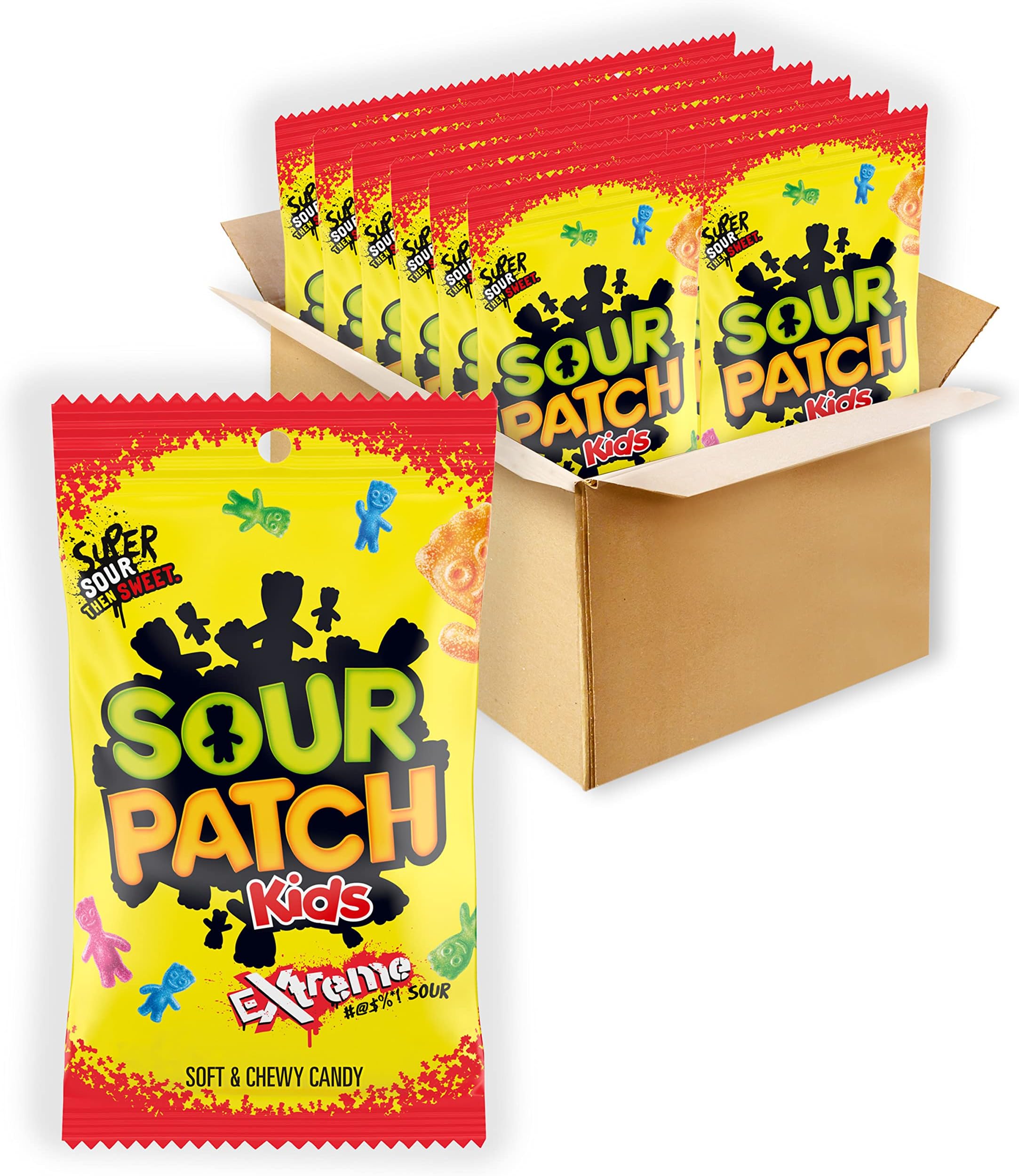 Amazon.com : SOUR PATCH KIDS Stranger Things Soft & Chewy Candy ...