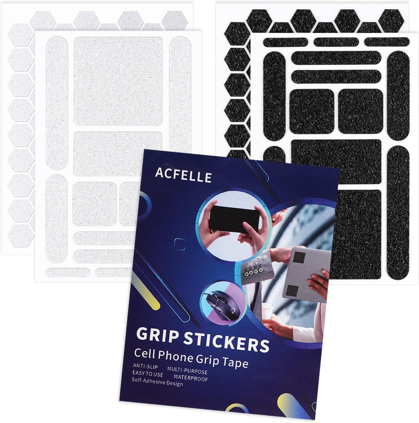 Amazon.com: Grip Sticker Non-Slip Griptape for Your Laptop (Set of 6 ...