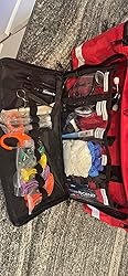 Amazon.com: Trunab Emergency Responder Trauma Bag Empty, Professional First Aid Kits Storage ...