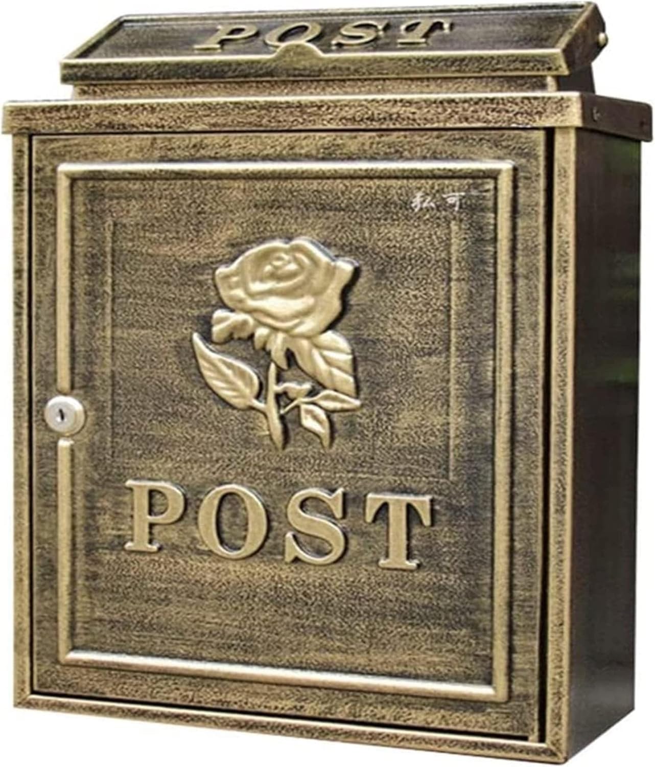 Mailbox Post Box Letter Boxes for Outside Post Boxes Wall Mounted ...
