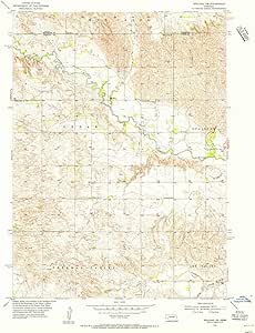 Amazon.com : YellowMaps Spalding NW NE topo map, 1:24000 Scale, 7.5 X 7 ...
