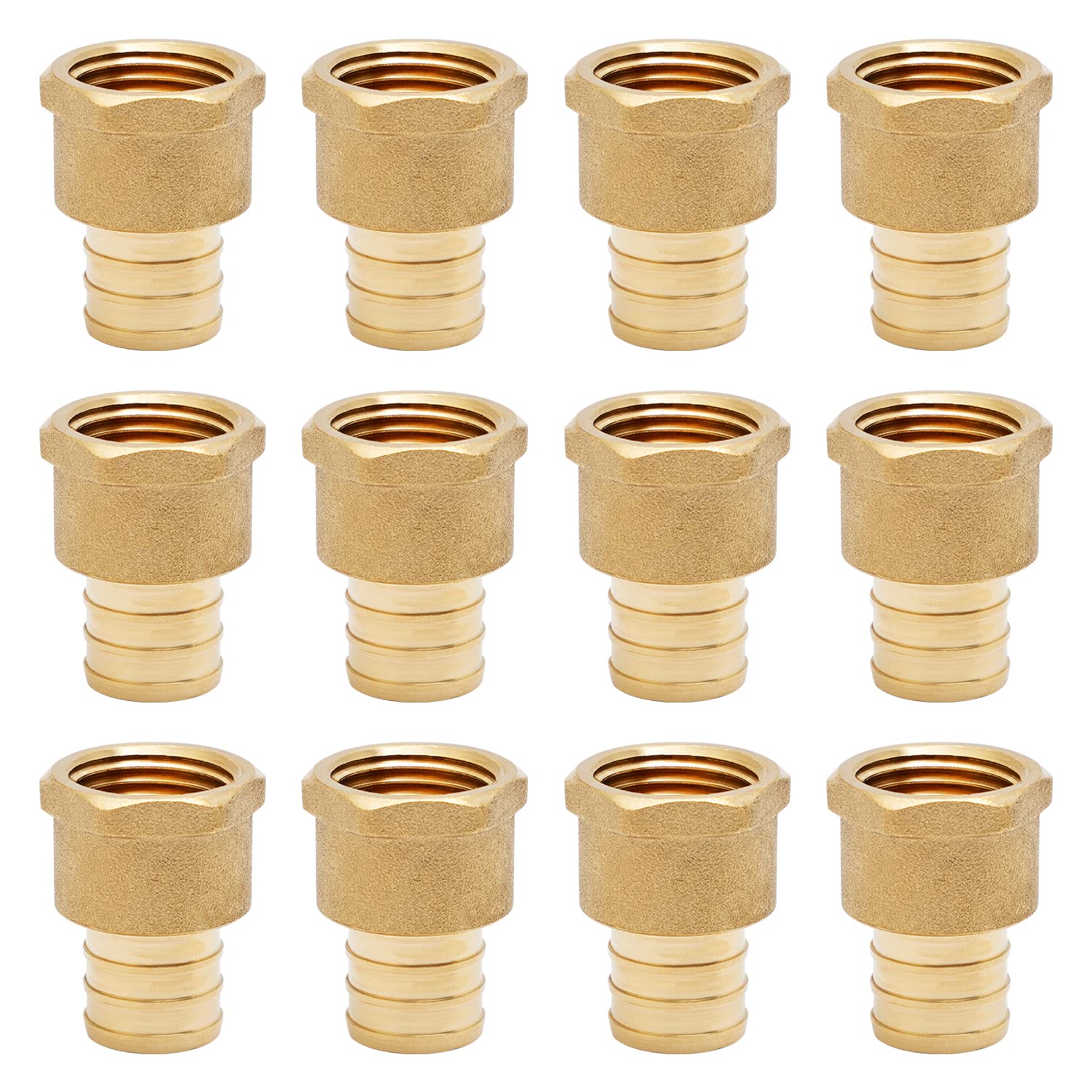 Snapklik.com : SUNGATOR PEX 12-Pack 3/4" X 1/2" NPT Female Threaded ...