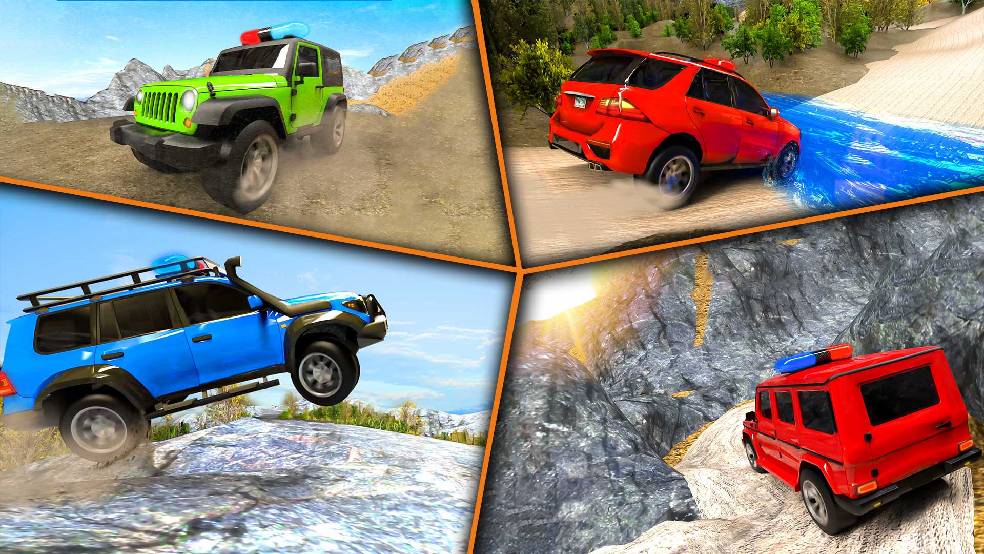 Offroad Police Jeep 3D - App on Amazon Appstore