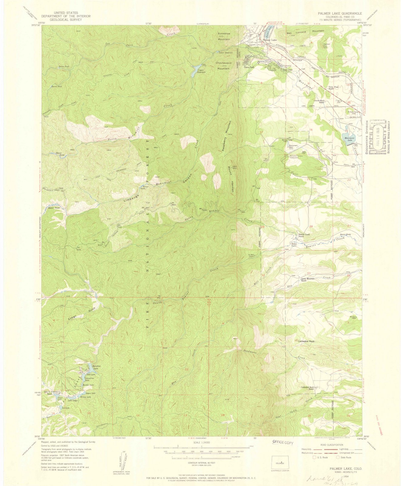 Mapas Topográficos Del Servicio Geológico De Estados Unidos Colorado