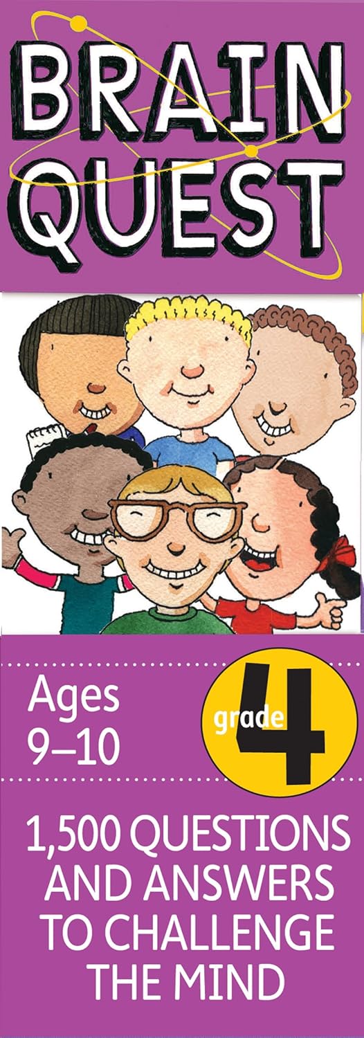 Brain Quest Grade 4, Revised 4th Edition: 1,500 Questions and Answers ...