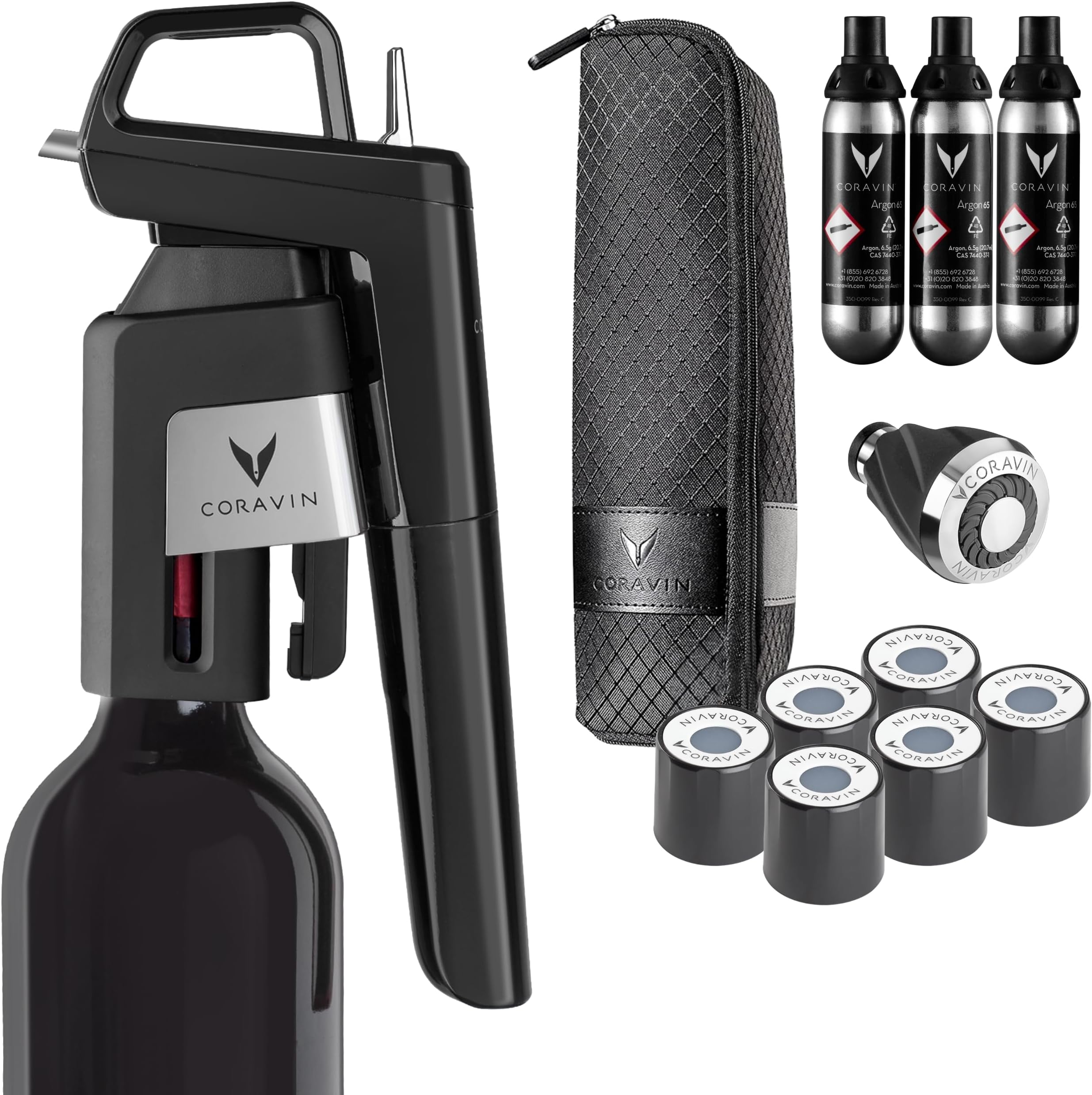 Amazon.com: Coravin Timeless Six Plus Wine Preservation System - By-the ...