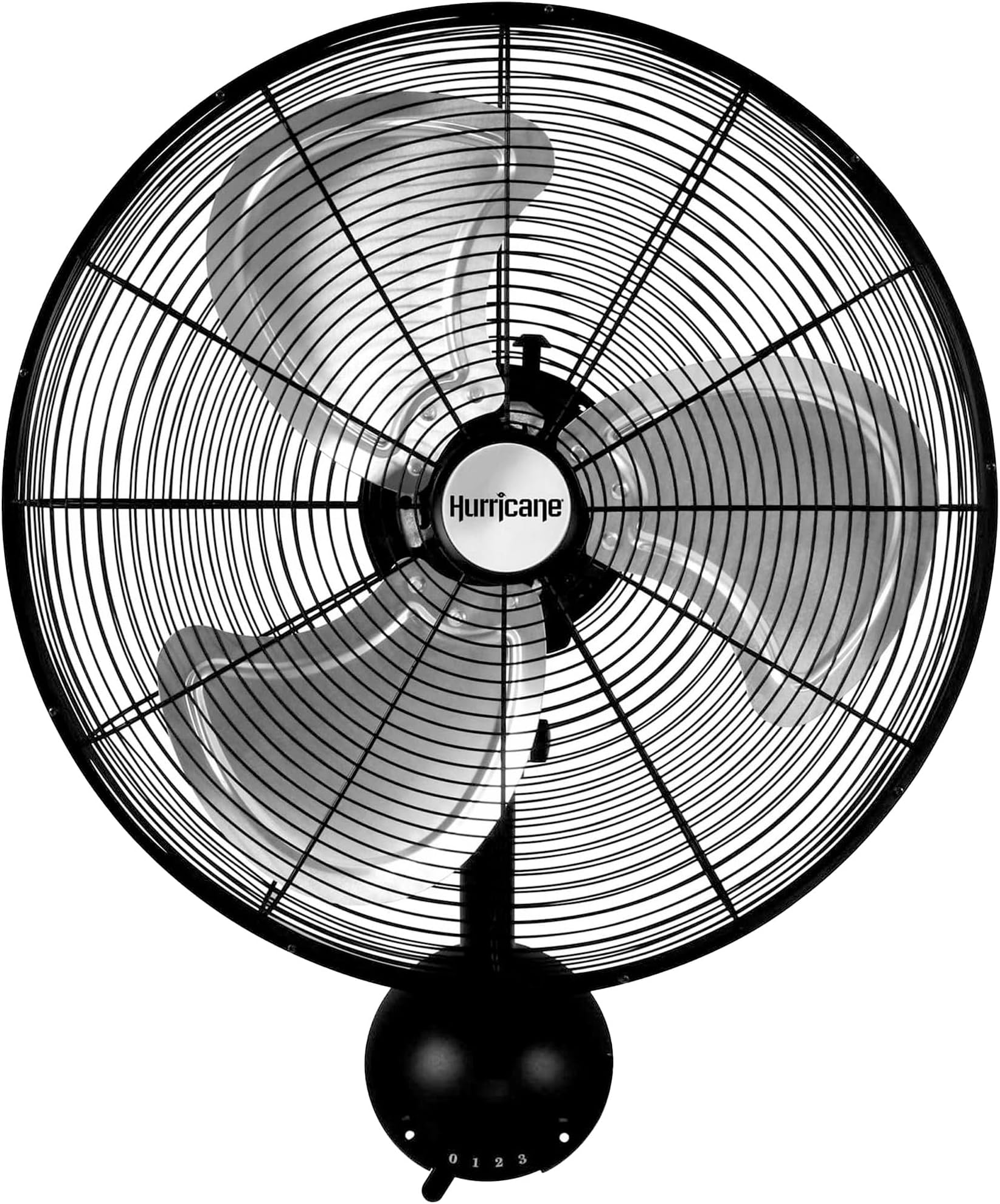 Amazon.com: Durafan 18" Indoor/Outdoor Non-Oscillating Wall Mount Fan ...