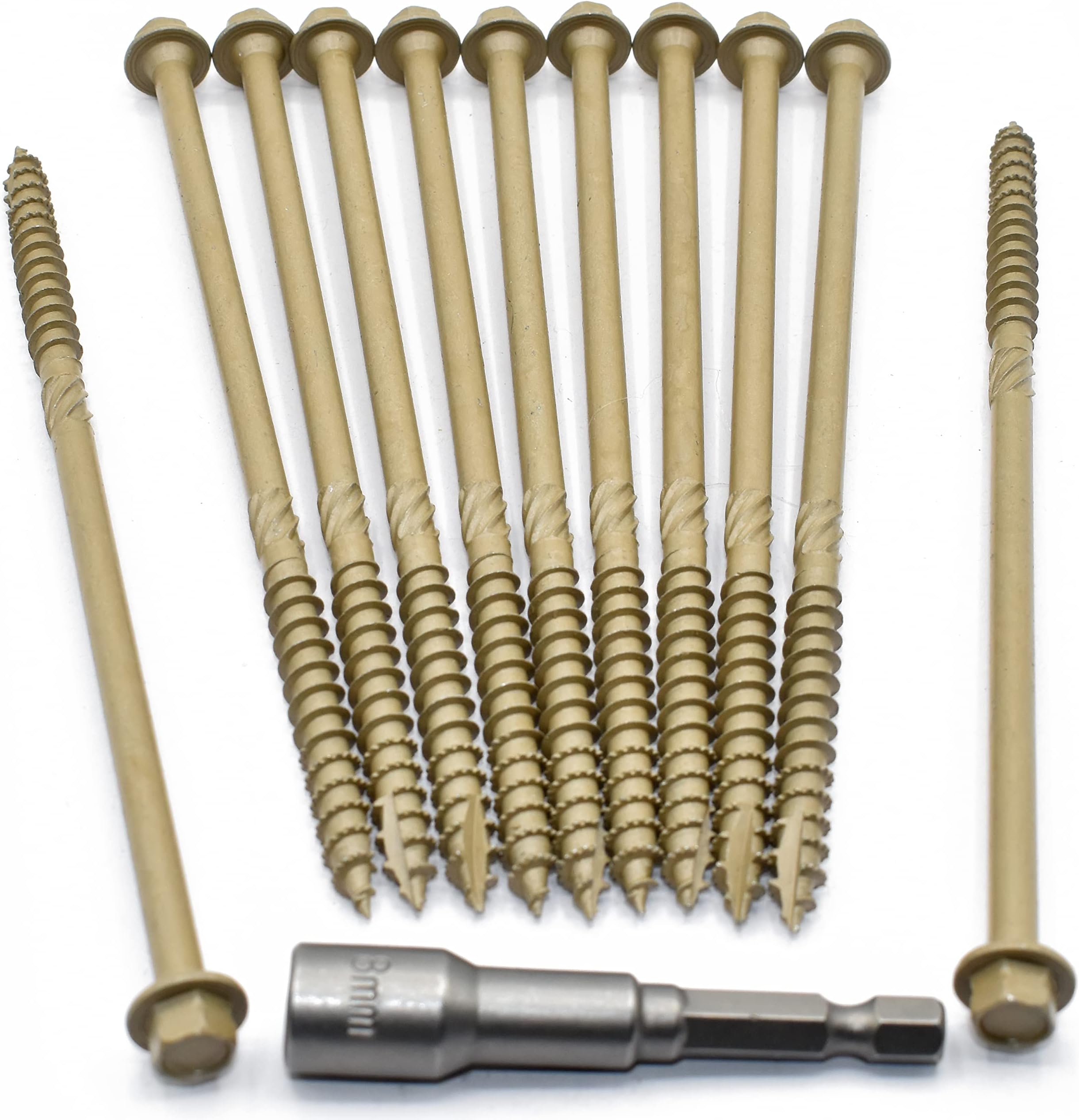 25 x 150mm Heavy Duty Railway Sleeper Fixing Screws - TIMBERFIX ...