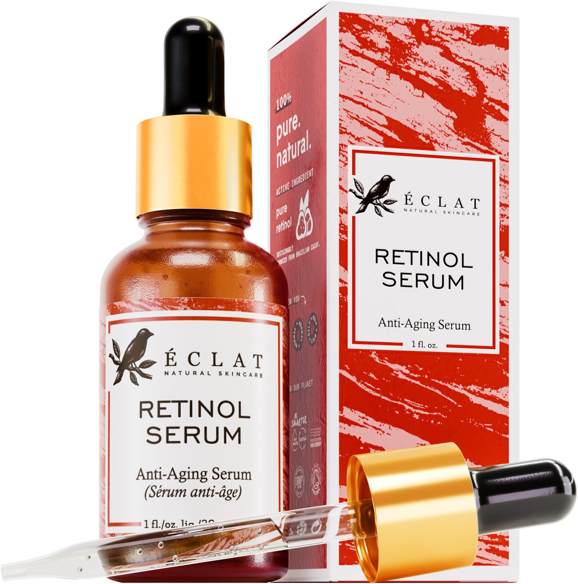Amazon.com: 2.5% Retinol Serum for Face - Acne Scar Treatment and Anti ...