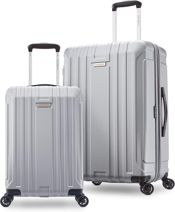 Amazon.com | Samsonite New Castle Hardside Expandable 2-Piece Luggage ...