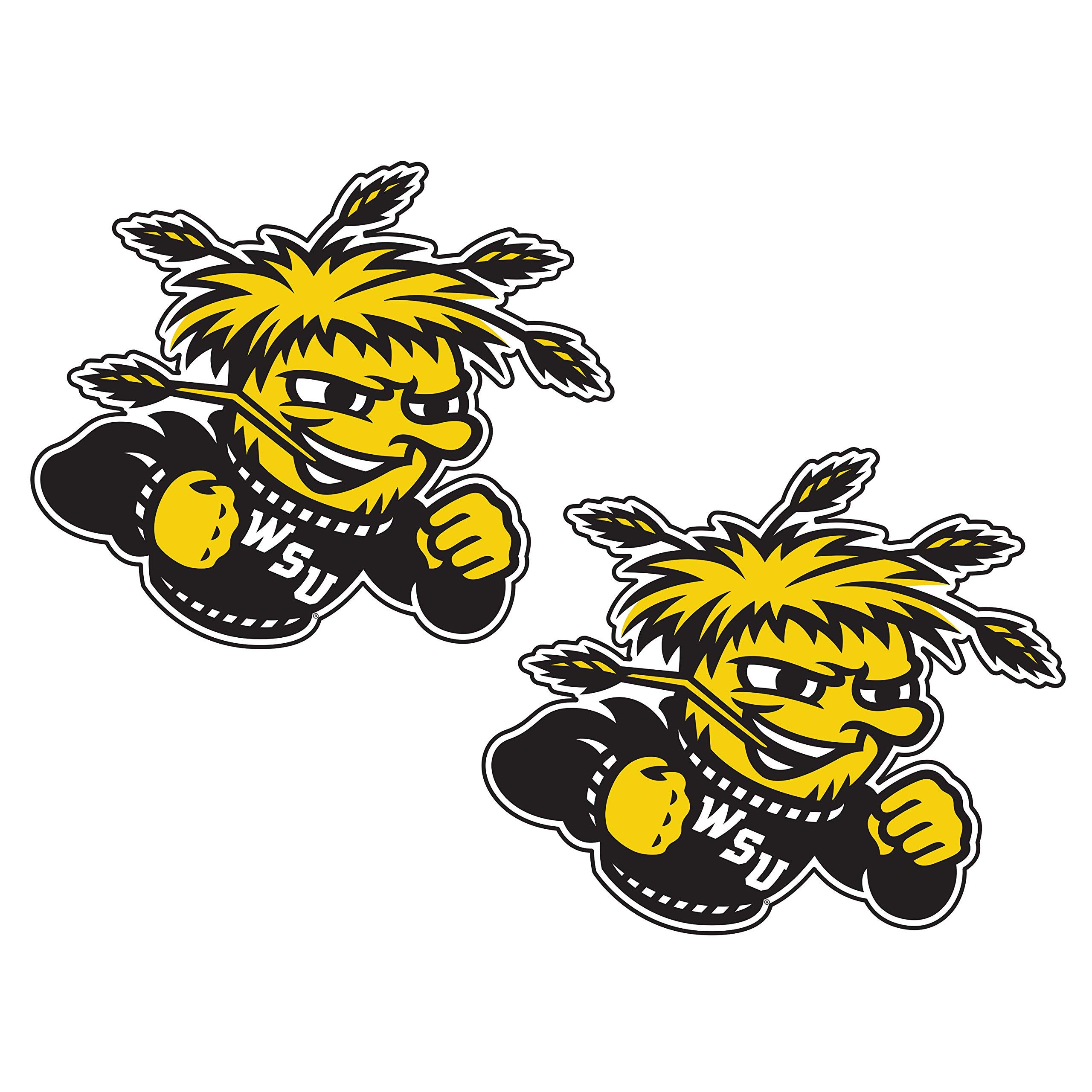 Amazon.com: Craftique Wichita State Decal (Shocker 2-Pack Decal (2 ...