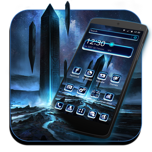 Futuristic tech Theme:Amazon.de:Appstore for Android