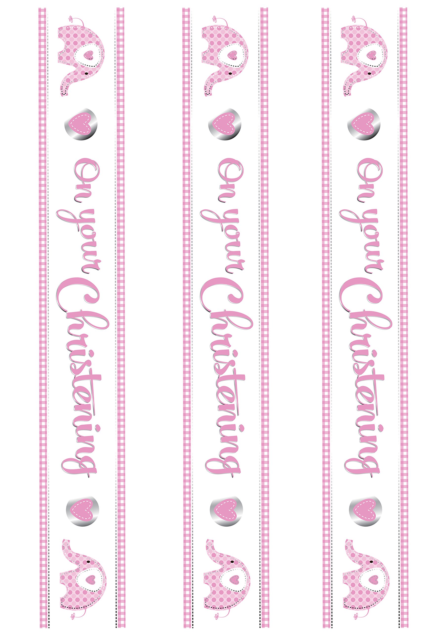 Girl Christening Borders
