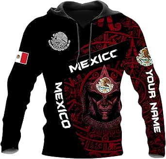 Personalized Camo Eagle Aztec Warrior Mexico - Gift For Mexican Us1 3D ...