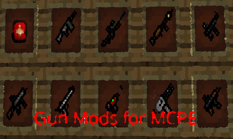 Mods : Super Guns Mod for MCPE:Amazon.com:Appstore for Android