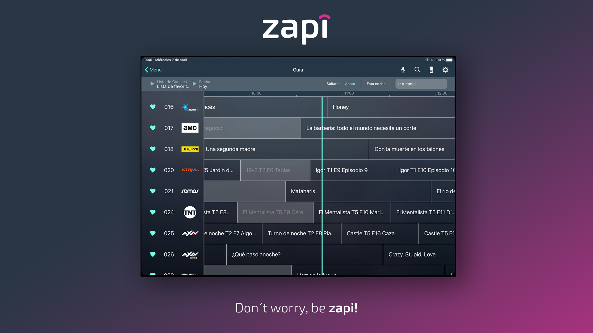 Aplicación Zapi en Amazon Appstore