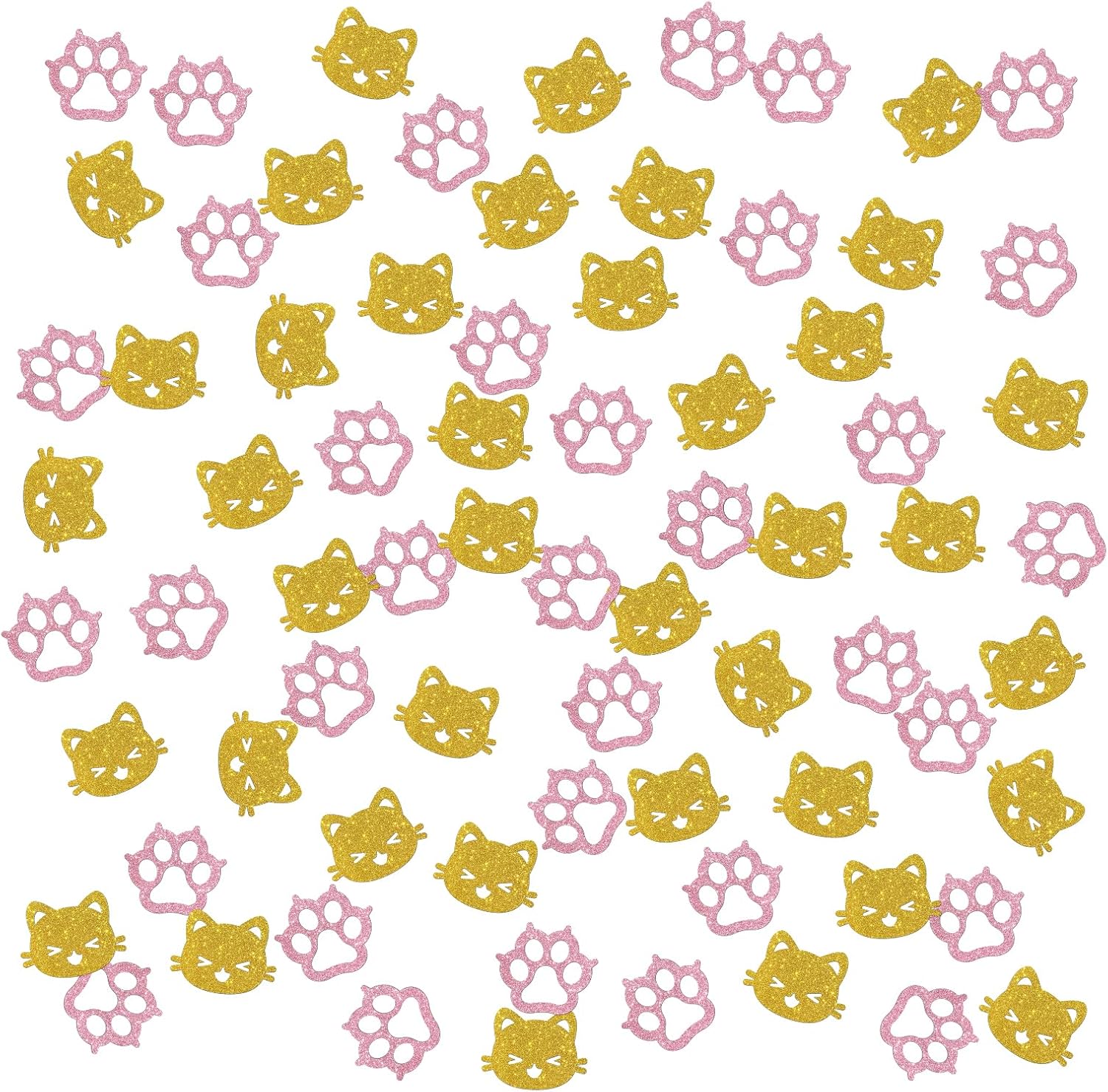 Amazon.com: INNORU Cat Confetti Glitter, Pet Birthday Confetti, Baby ...
