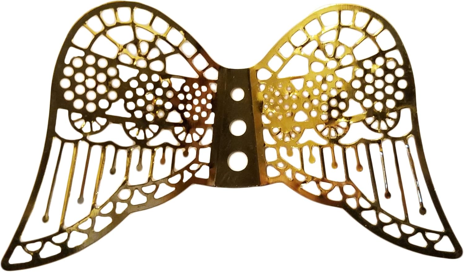 Amazon.com: 60mm Miniature Gold Metal Filigree Angel Wings (Pack of 12)