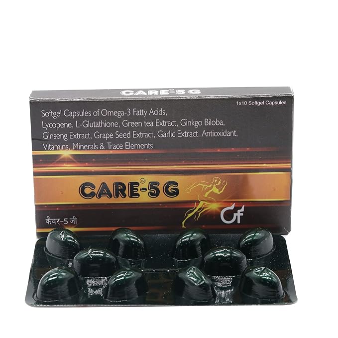 Care 5G - Strip of 10 Softgel Capsules : Amazon.in: Health & Personal Care
