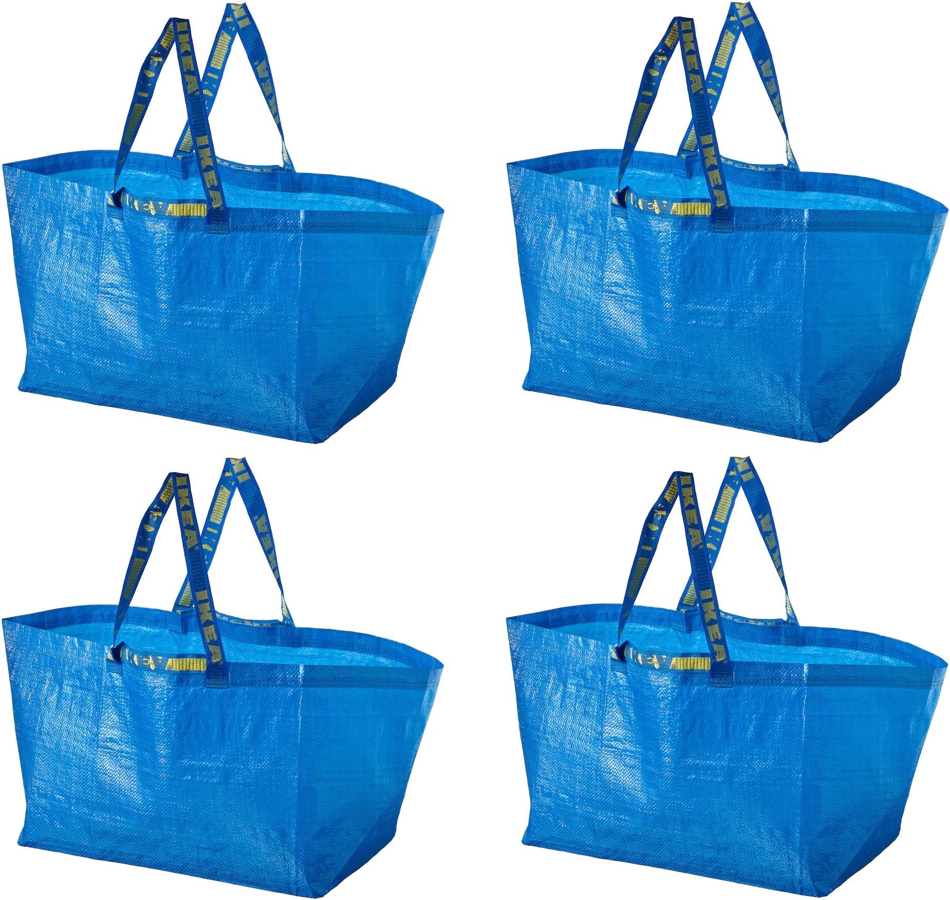 Amazon.com: IKEA 603.017.07 FRAKTA Medium Shopping Bags (Set of 6 ...
