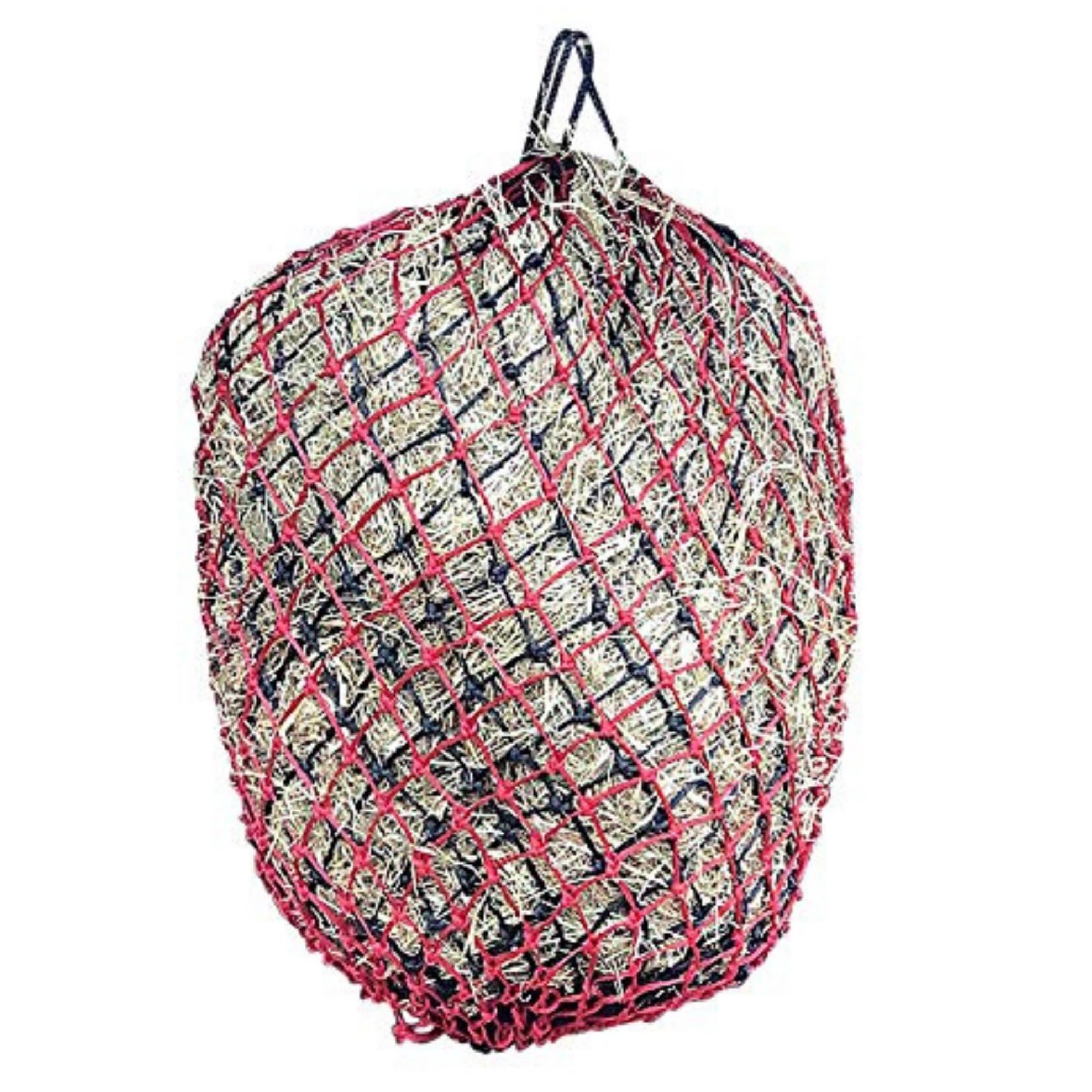 Double Hay Net For Horses - Metal Ring Net Bag With Strong Mesh Holes ...