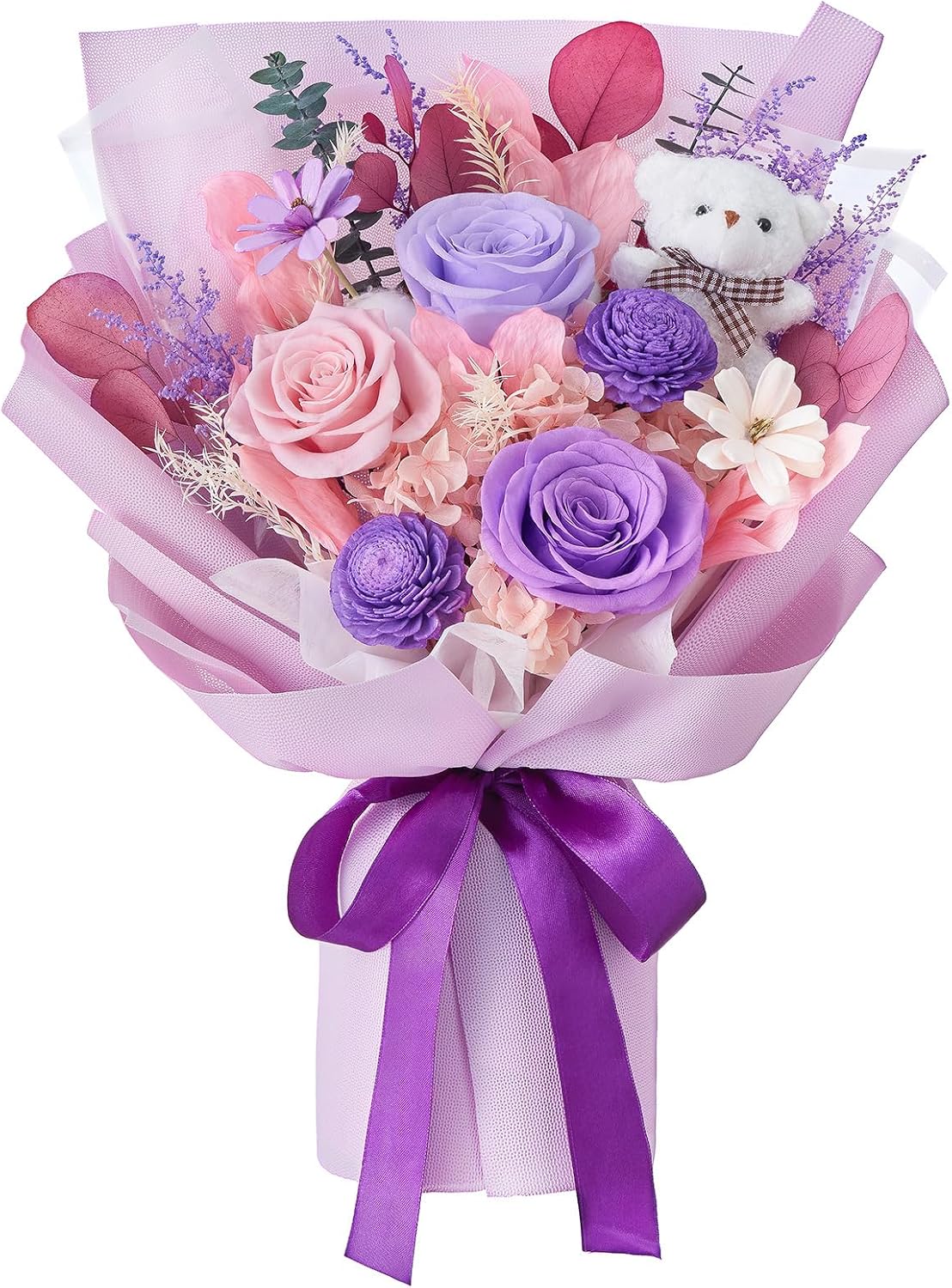 Amazon.com: Polylove Mother Day Gift Flowers for Delivery Prime Forever ...