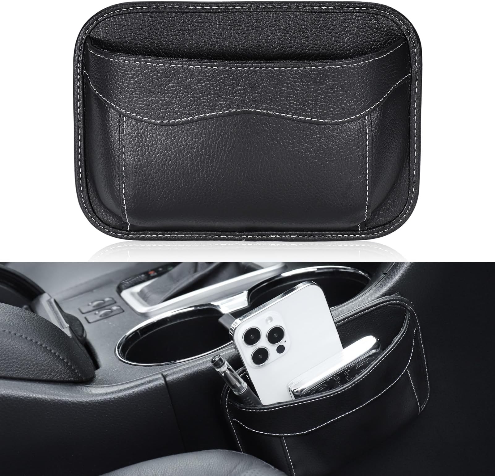 Hejo Car Seat Side Pocket Organizer, Car Seat Storage, Multifunctional ...