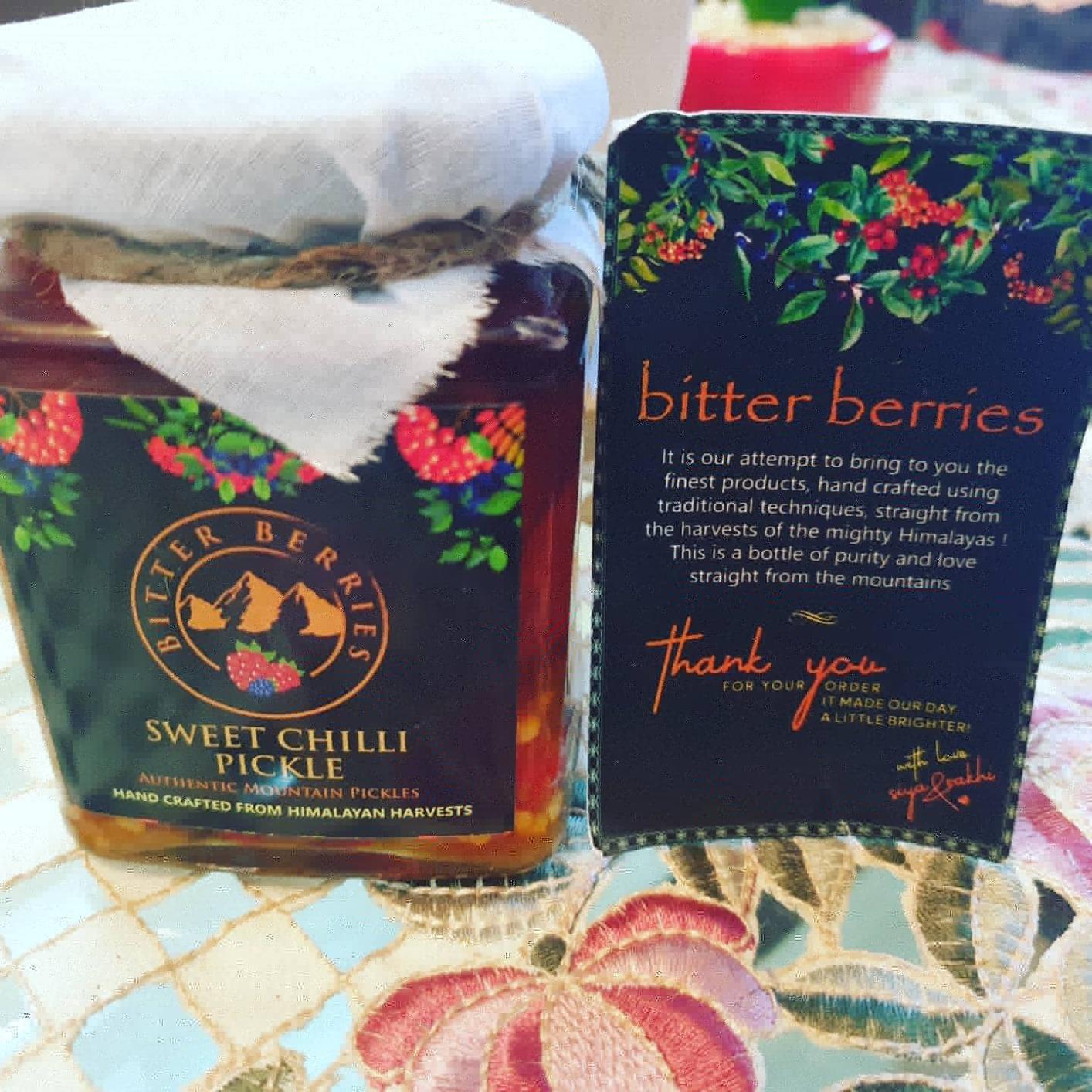 Bitter Berries Sweet Chilly Pickle Sweet & Tangy/Home Made/Natural ...