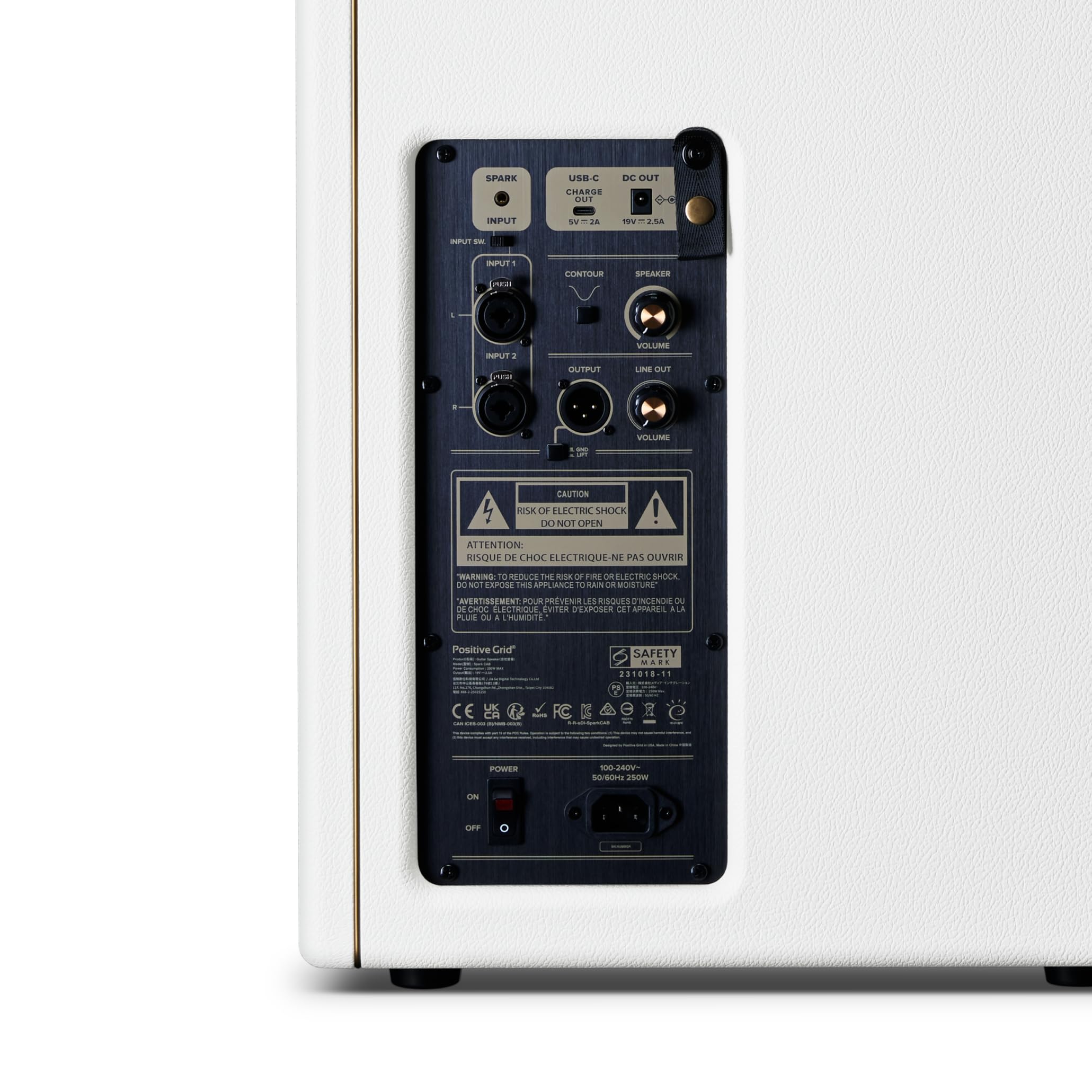 Snapklik.com : Positive Grid Spark CAB Powered Guitar Amp Speaker ...