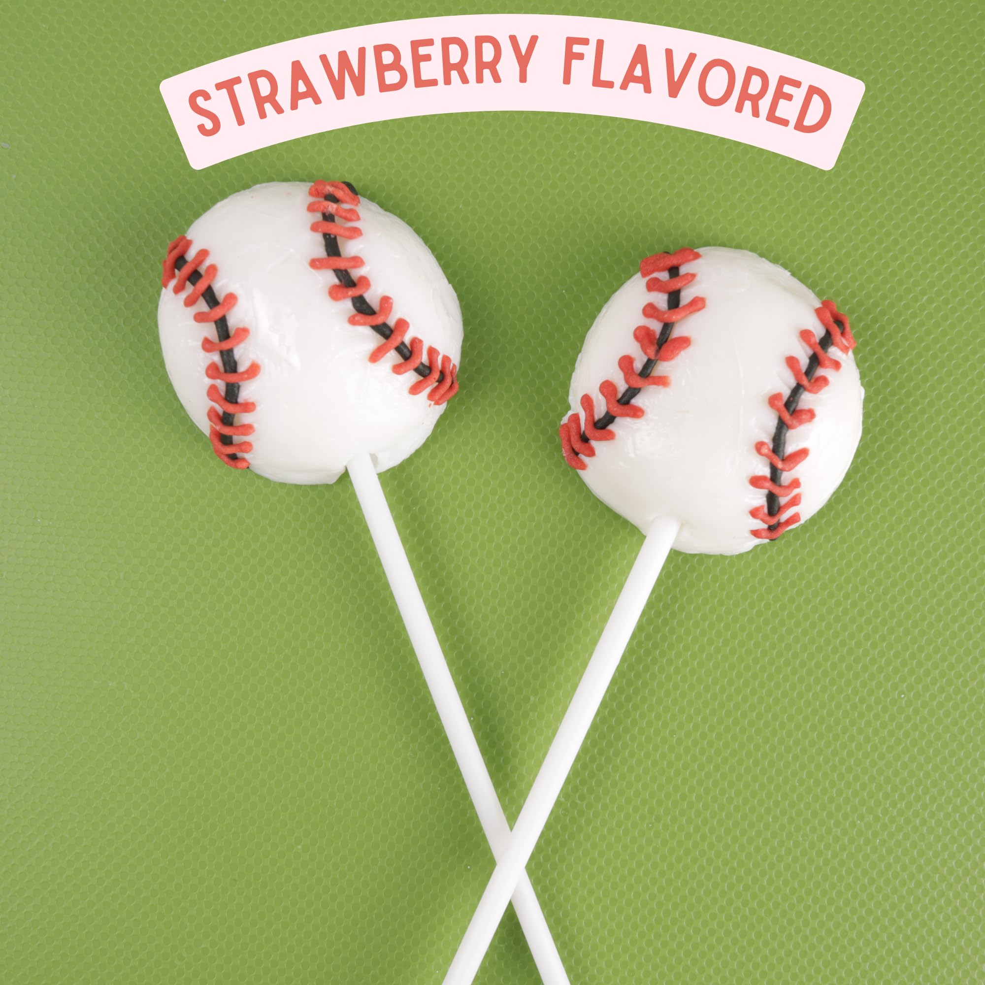 Snapklik.com : Baseball Lollipops, Individually Wrapped Sports Suckers ...