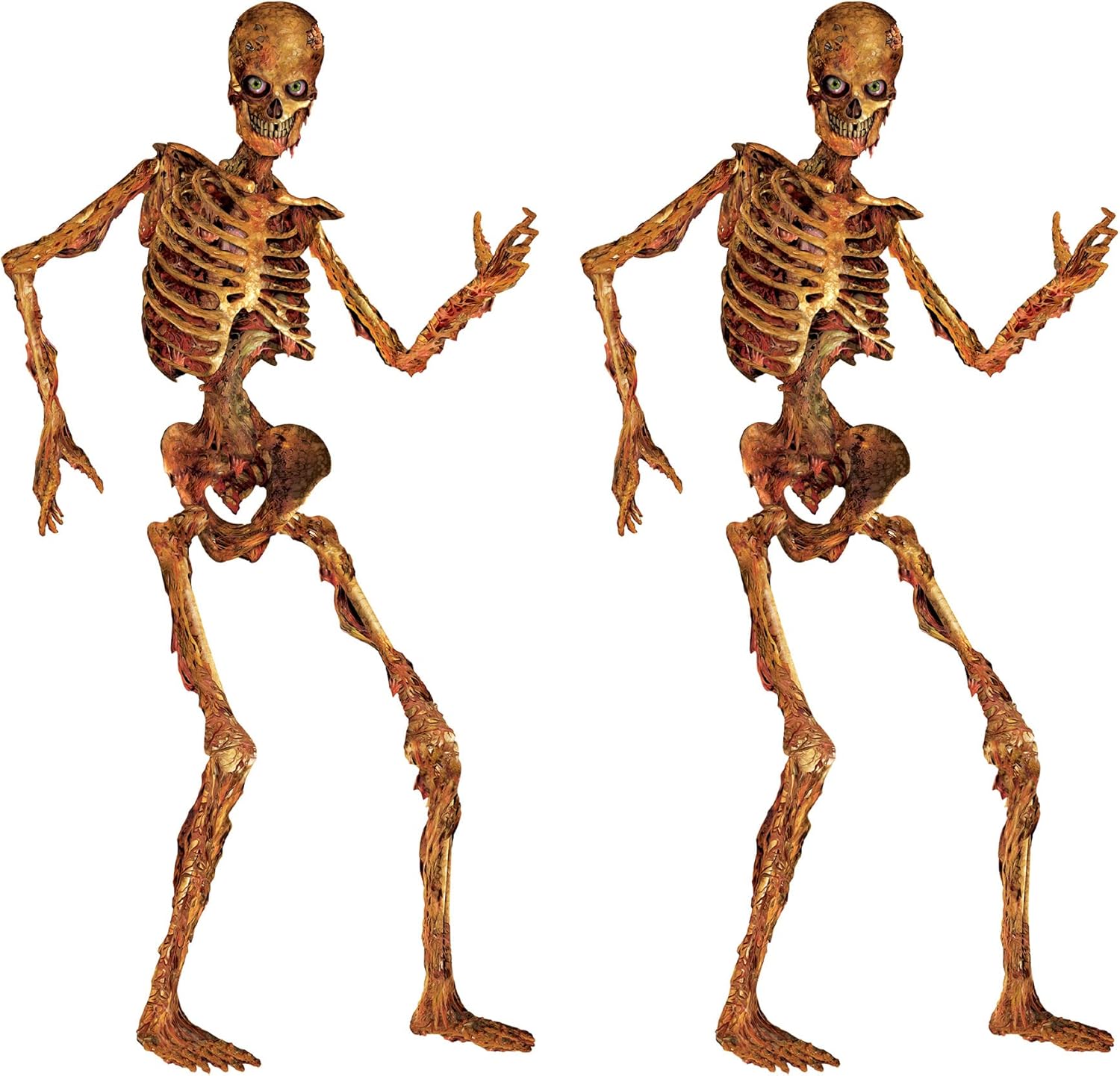 Amazon.com: Beistled Gory Skeletons Photo Prop Backdrop, 6' Tall, Set ...