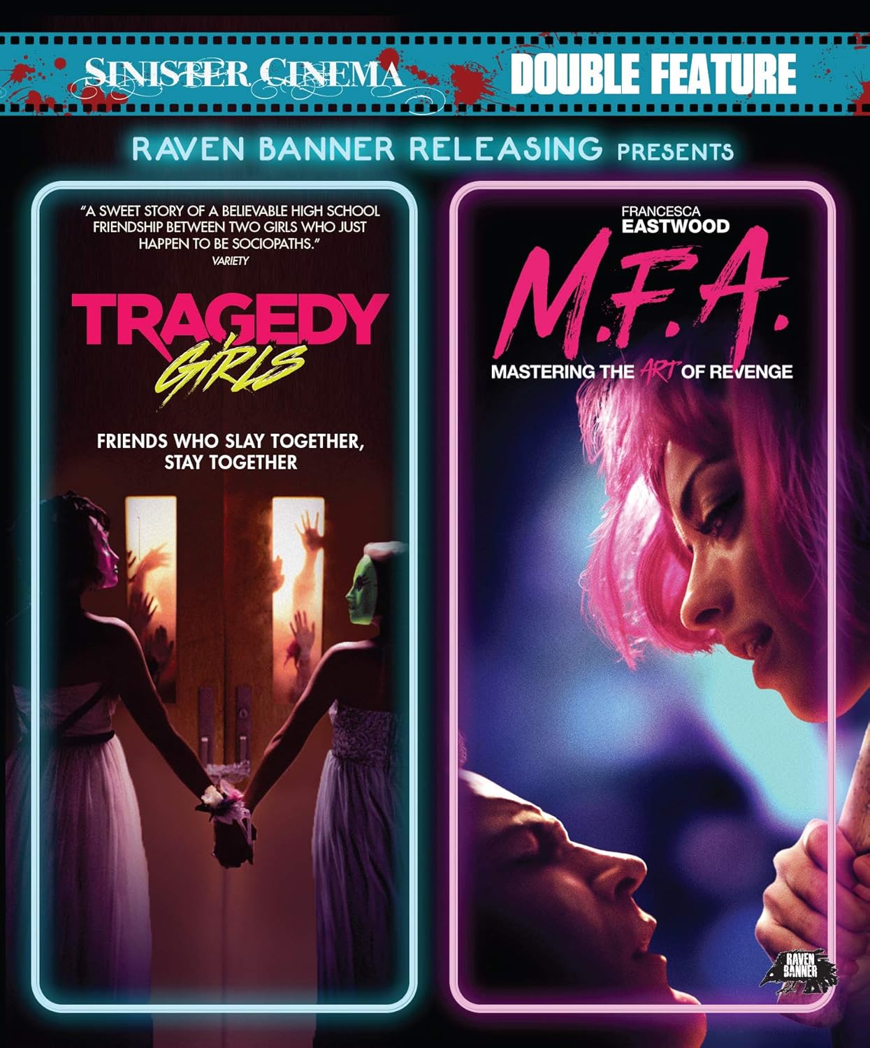 Sinister Cinema Double Feature: Tragedy Girls & M.F.A [Blu-ray]: Amazon ...