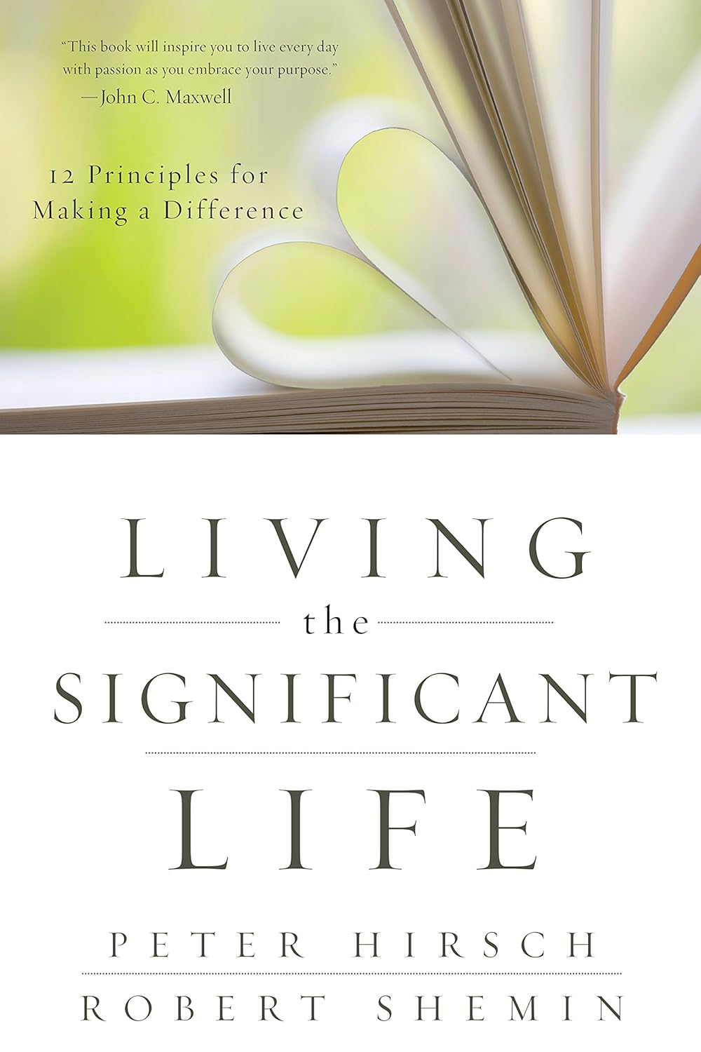 Living the Significant Life: 12 Principles for Making a Difference ...