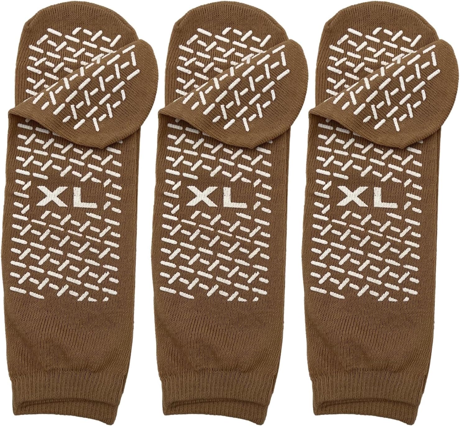 Amazon.com: Yacht & Smith of 6 Pack Hospital Socks, Non-Skid Gripper ...