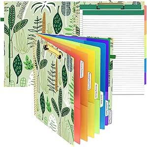 Amazon.com : Shutex Clipboard Folio with 2 Legal Pads for Letter Size,6 ...