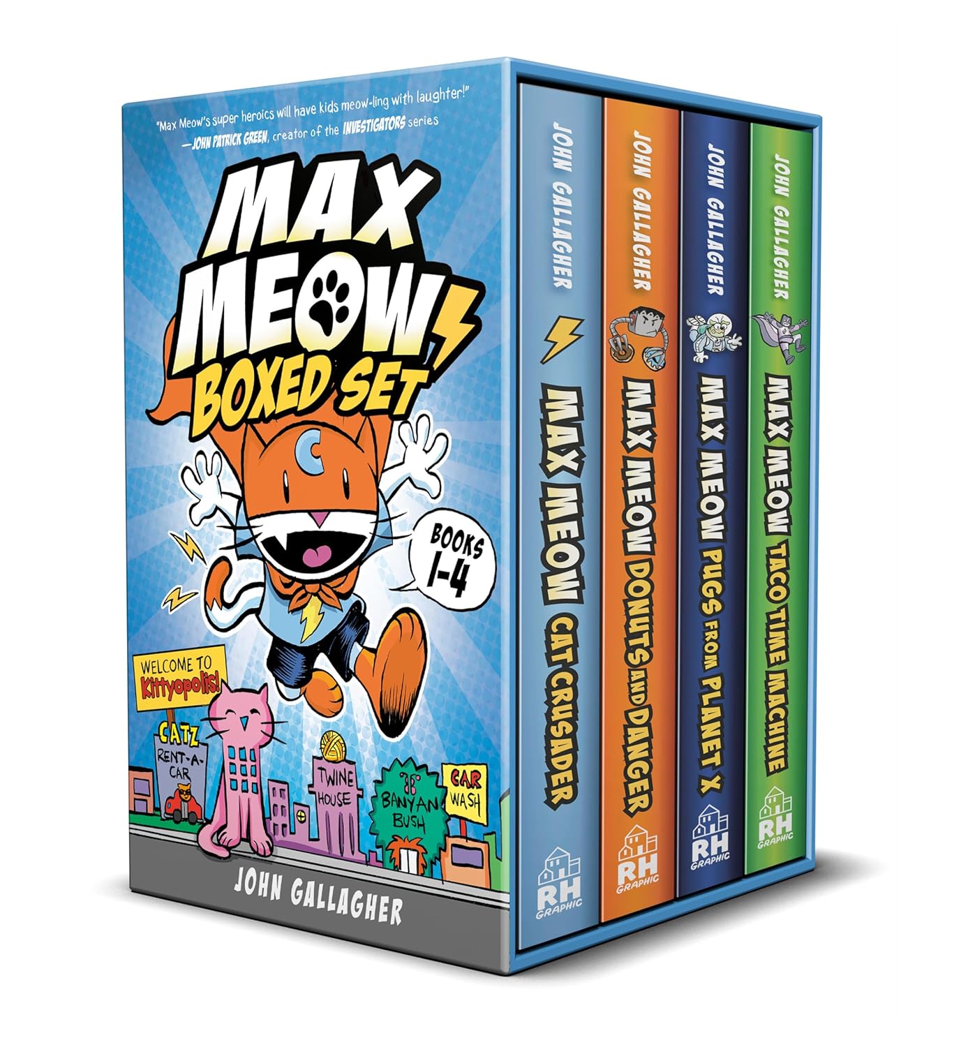 Amazon.com: Max Meow Boxed Set: Welcome to Kittyopolis (Books 1-4): Max ...